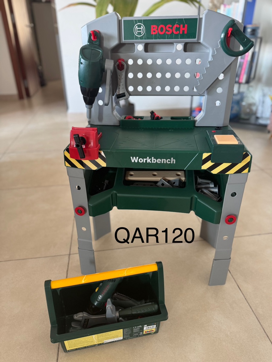 Kids BOSCH Workbench | Items | Qatar Living Classifieds | Qatar Living ...