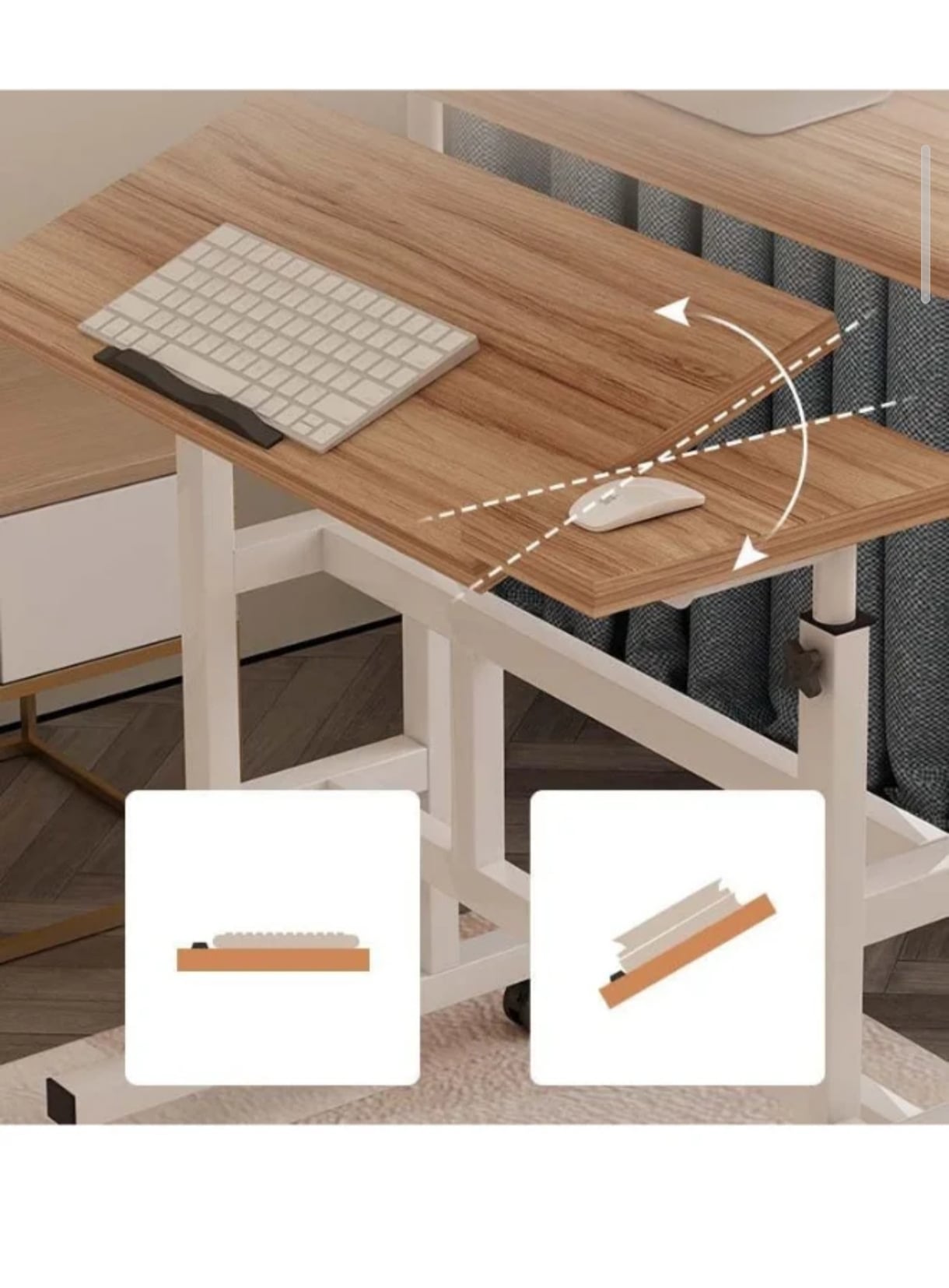 Brand New Adjustable Mobile Standing Desk / Laptop Workstati | Items ...