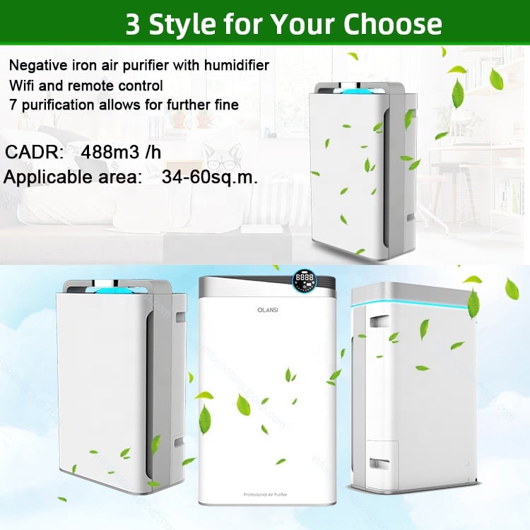 Smart Air Purifier with HEPA Filter | Fresh Air for Home & | Items ...