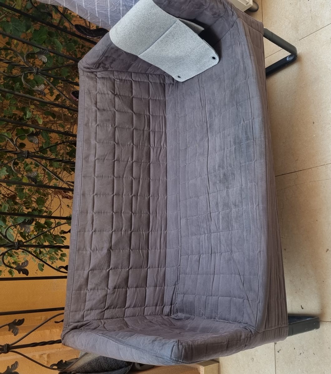 IKEA grey 2 seater chair in very good condition | Items | Qatar Living ...
