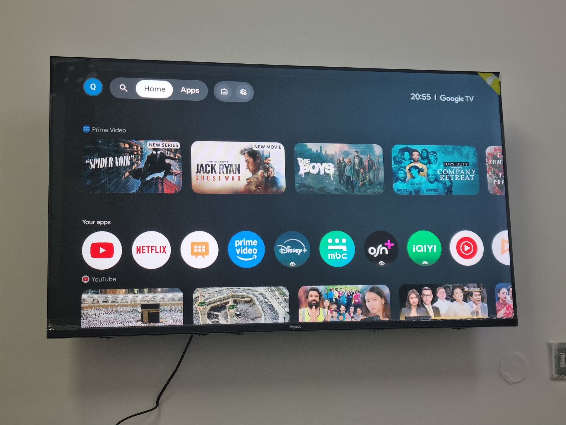 Impex 43" TV for sale | Items | Qatar Living Classifieds | Qatar Living ...
