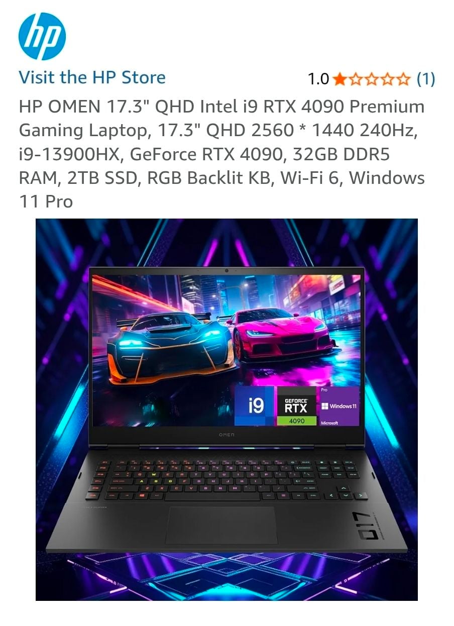 HP omen 17 with RTX 4090 (32GB-RAM 2TB-nvme) | Items | Qatar Living ...