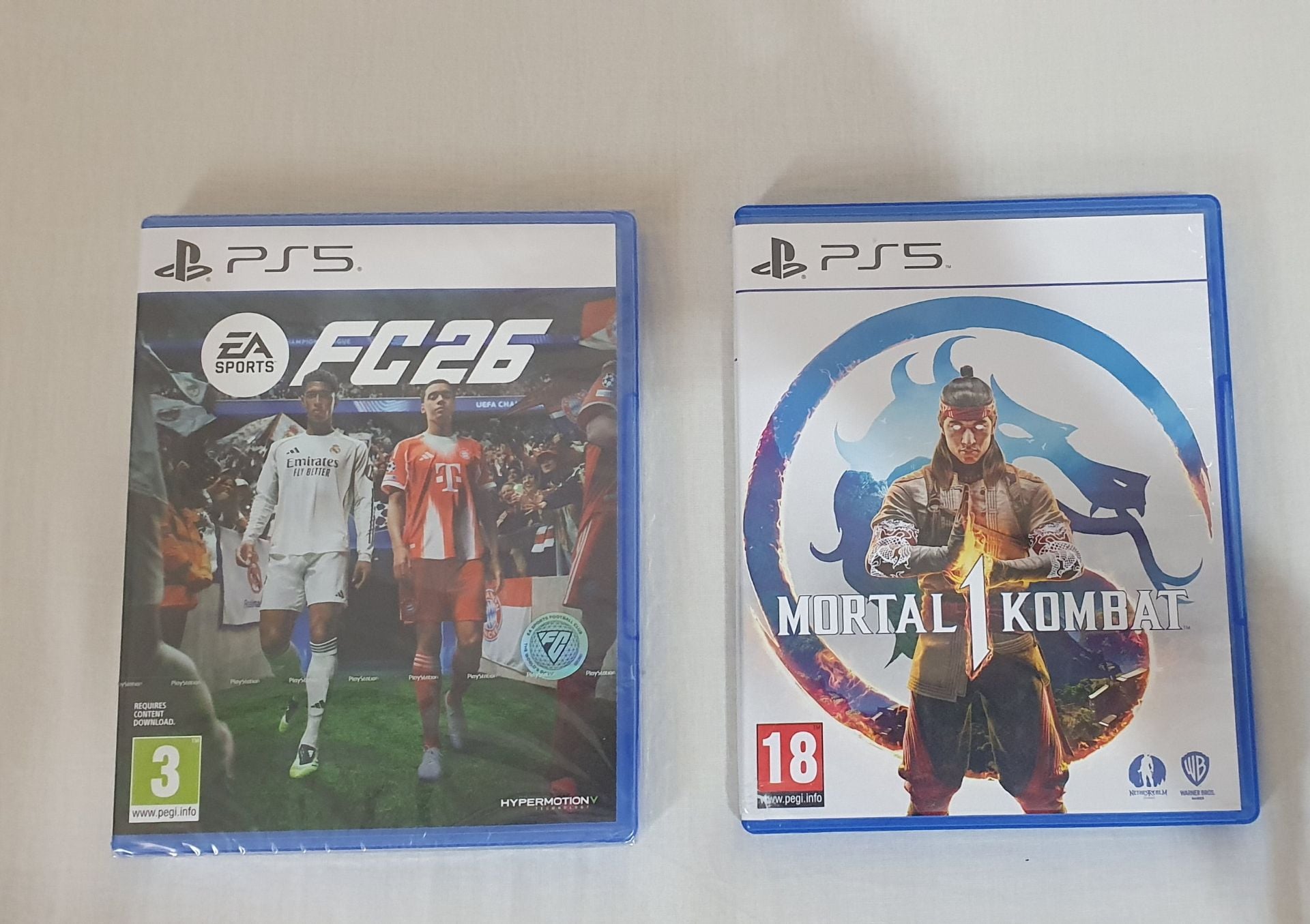 FC 26 Sealed and MK1 Bundle PS5 | Items | Qatar Living Classifieds ...