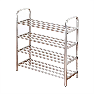 4 Layer Stainless Steel Shoe Rack رف أحذية من الفولاذ المقاو | Items ...