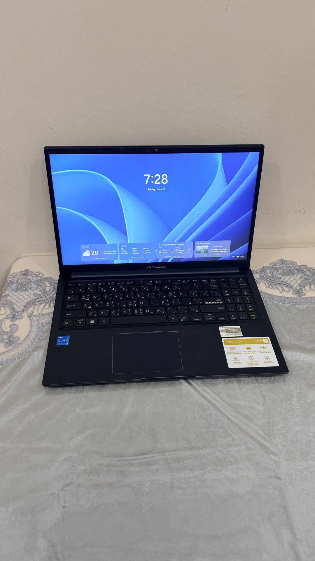 ASUS Vivobook - dark blue | Items | Qatar Living Classifieds | Qatar ...
