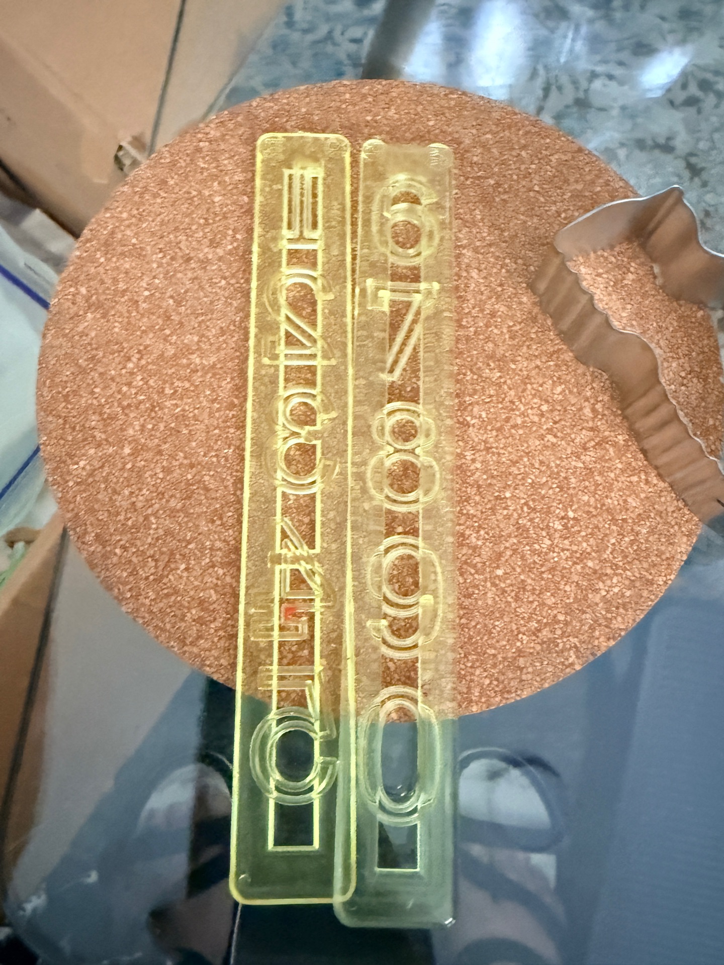 Arabic letters silicon mold -baby foot print-pressed heart c | Items ...